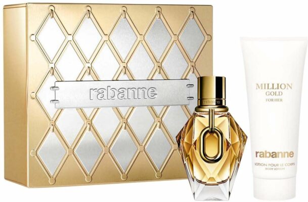 Rabanne Coffret Parfum Million Gold for Her – MADO Réunion